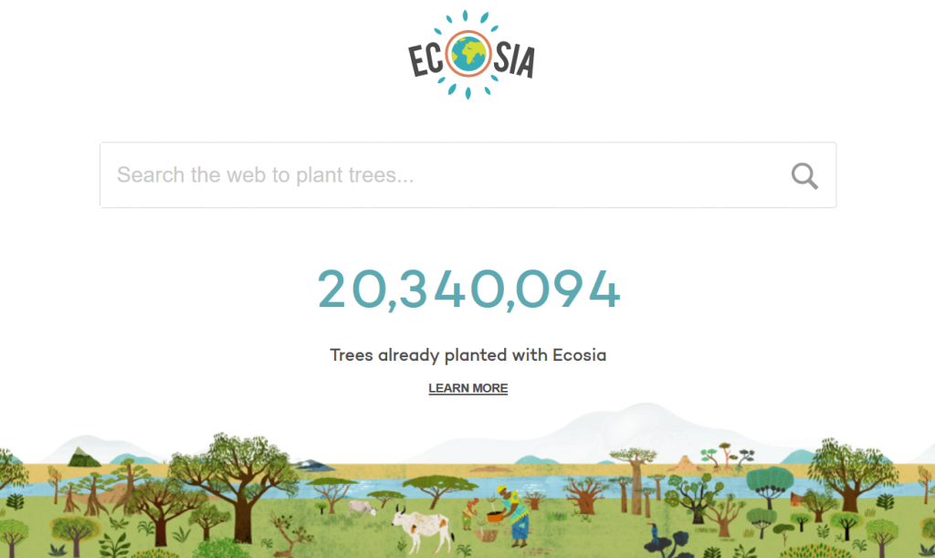 Ecosia – Plant trees while you search the web | i-genius | Entrepreneurship and Social Innnovation